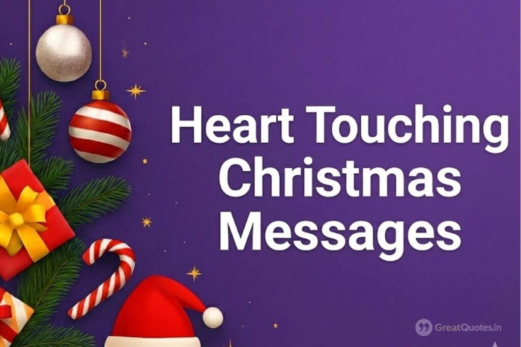 Heart Touching Christmas Messages 2025 – 150+ Emotional & Meaningful ...